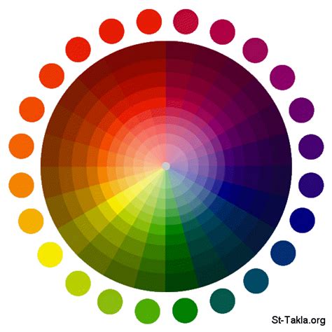Image Colors Wheel صورة عجلة الألوان