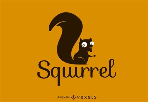 Squirrel Logo Template Vector Download