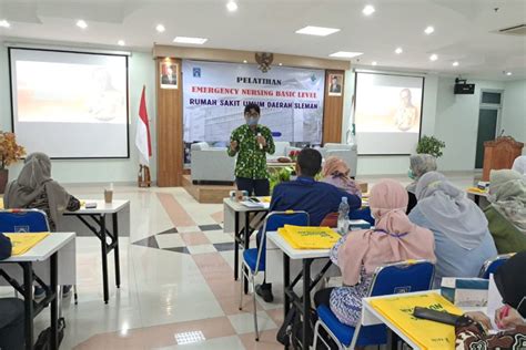 Rsud Sleman Menggelar Pelatihan Keperawatan Gawat Darurat Antara News