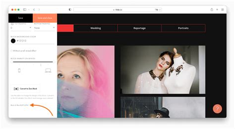 How To Create A Website Navigation Menu Tilda Help Center