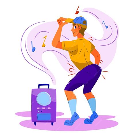 Free Vector Hand Drawn Twerk Illustration