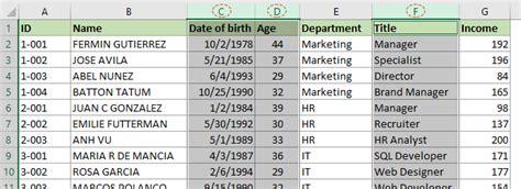 Hide Columns In Excel Full Guide With 8 Methods