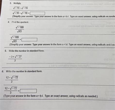 Solved 3 Multiply 1515 1515 Simplify Your Answer Chegg Com