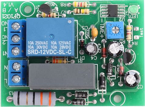 Timer Delay Switch Module Ac100v~250v Input Timing Delay Timer Relay