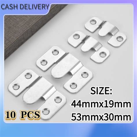 Heavy Duty Display Furniture Interlocking Brackets Hook Stainless Steel Hanging Buckle Hanging