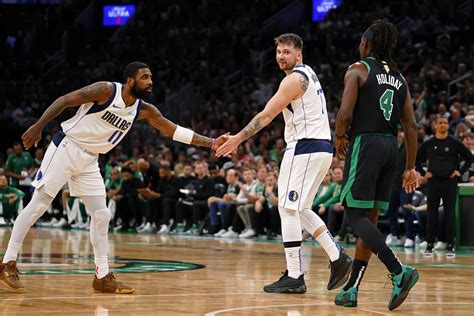 Mavericks' Kyrie Irving sends message to Luka Doncic amid NBA Finals ...