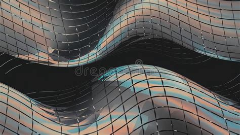 Abstract Wavy Grid Pattern Modern Geometric High Quality Image Stock Abstract Wavy Grid Pattern Modern Geometric High Quality Image Stock