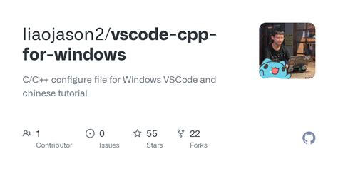 GitHub Liaojason2 Vscode Cpp For Windows C C Configure File For Windows VSCode And Chinese