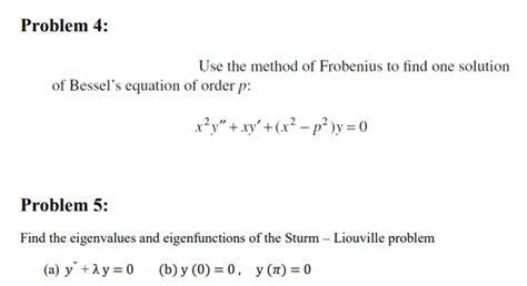 solved use the method of frobenius to find one solution of