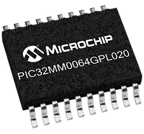 microchip pic32mm0064gpl020 i ss 32bit pic microcontroller pic32