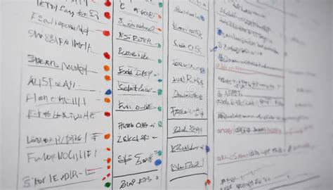 Creative Mind Mapping Session In A Cozy Workspace With Colorful Sticky Notes During An Afternoon