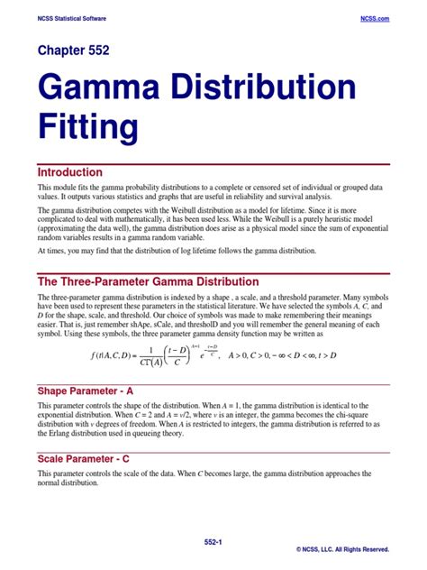 Pdf Gamma Distribution Fitting Dokumen Tips