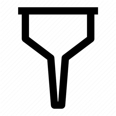 conversion filter funnel sort icon