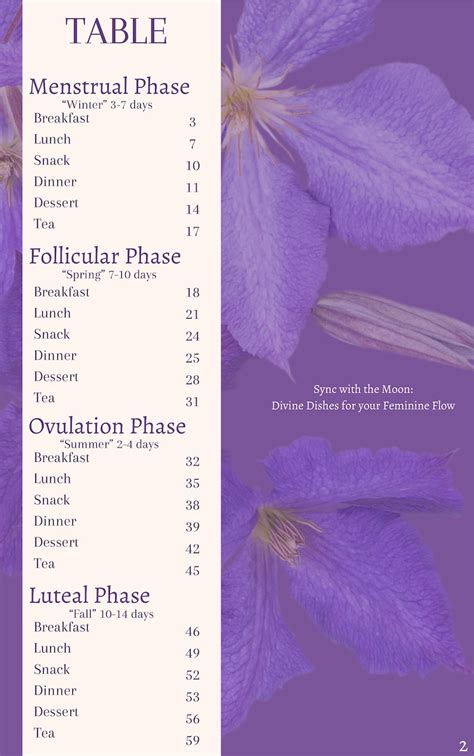 The Cycle Syncing Cookbook Etsy