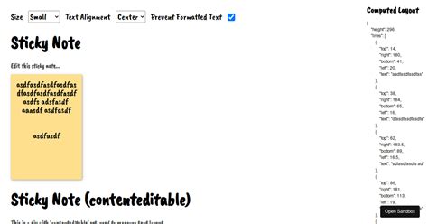 contenteditable span codesandbox