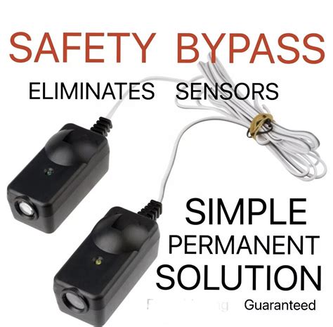 How To Disable Garage Door Sensors Properly And Safely •