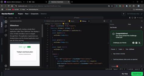 Arul Jyothi On Linkedin Day2of100daysofcode Day2 100daysofcode Reactjs Hackerrank