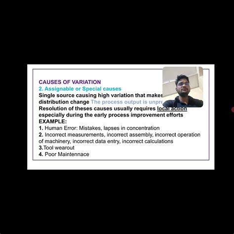 Assignable Cause Variationspecial Cause Variation Youtube
