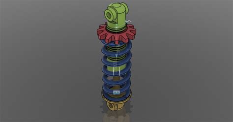 Shock Absorber Autodesk Community Gallery