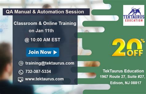 Qa Manual And Automation Education Medical Training Automation