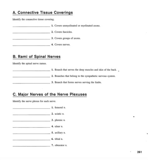 Solved E Application Identify The Correct Nerve For Each Chegg Com