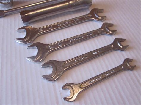 7 Pc Mercedes Benz Wrench Set Heyco And Matador Excellent Condition