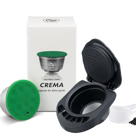 Icafilas 돌체 구스토 오리지널 캡슐 변환 커피 머신 재사용 가능한 캡슐 용 커피 캡슐 어댑터커피 필터 Aliexpress