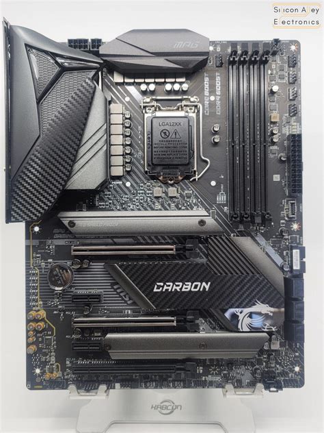 Msi Mpg Z490 Gaming Carbon Wifi Ddr4 Intel Lga 1200 Motherboard