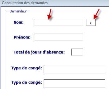 Recherche et selection de page à partir d une valeur textbox