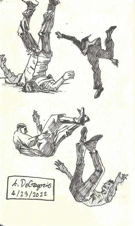 Person Falling Reference