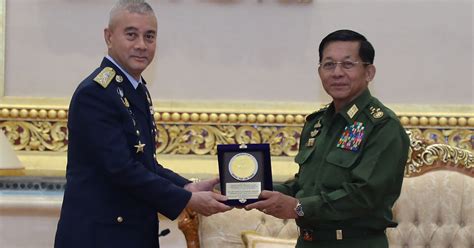 Thai Air Force Chief Meets Min Aung Hlaing Following Asean Air Chiefs Conference Prachatai English