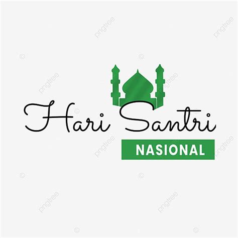 Hari Santri Nasional Hd Transparent Text Art Of Indonesia Event Hari Santri Nasional Hari
