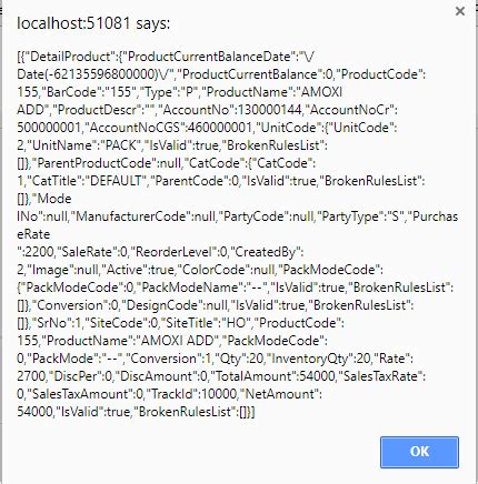 Javascript Unable To Map JSON Object To JqGrid In Asp Net Mvc Stack Overflow