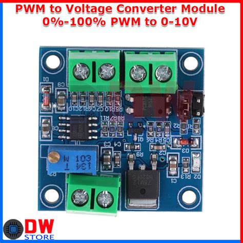 Jual PWM To Voltage Converter Module 0 100 To 0 10V MACH3 Digital To Analog PLC Shopee Indonesia