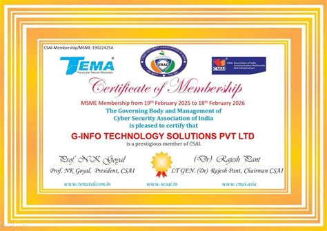 🚀 Exciting News 🚀 We Are Proud To Announce That Gispl Is Now A Member Of The Cyber Security