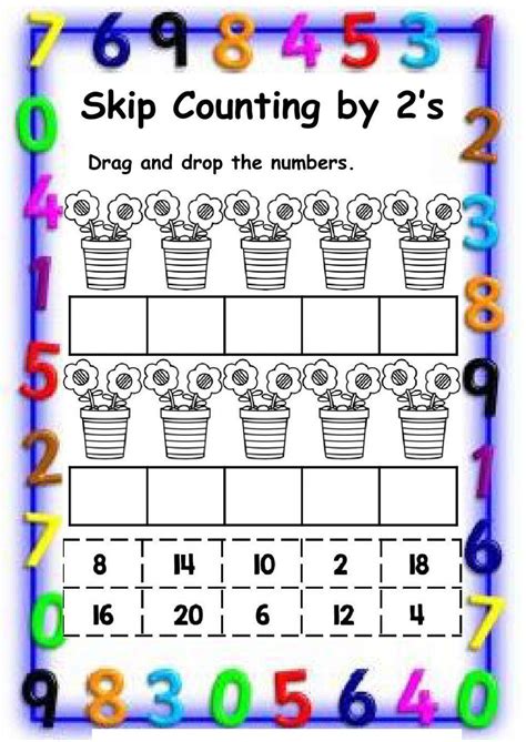 Skip Counting By 2 Worksheet Live Worksheets Worksheets Library