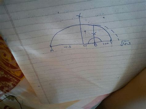 Represent Root 4 3 On Number Line