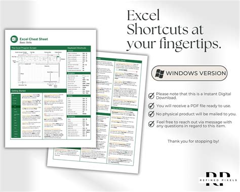 excel shortcuts for windows excel shortcut windows excel pc formulas