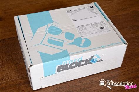 June Nerd Block Classic Review Giveaway Find Subscription Boxes