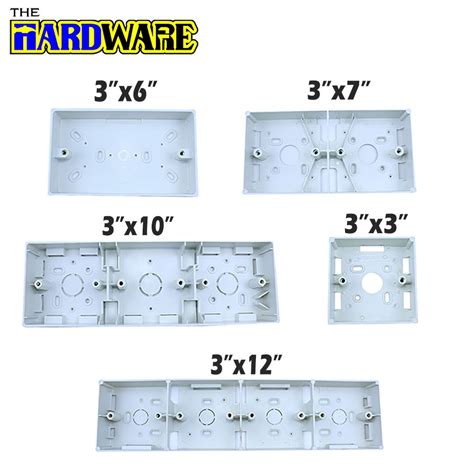 Pvc Surface Type Nut Box Electrical Use Switch Box Box Socket Switch