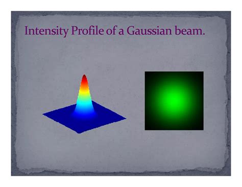 Laguerre Gaussian Beam Generation Application Ppt
