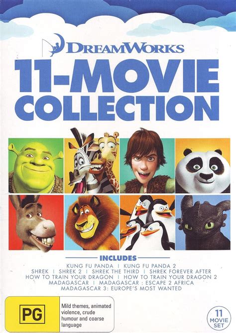 Amazon Com Dreamworks Mega Collection Boxset Dvd Movies Non Usa Format Region Import