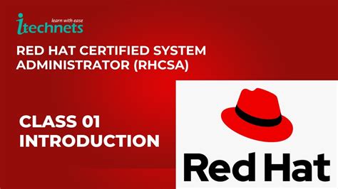 Redhat Rhcsa Class 01 Course Introduction Itechnets Youtube