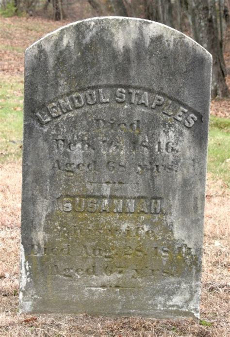 Susannah Phillips Staples 1776 1848 Find A Grave Memorial