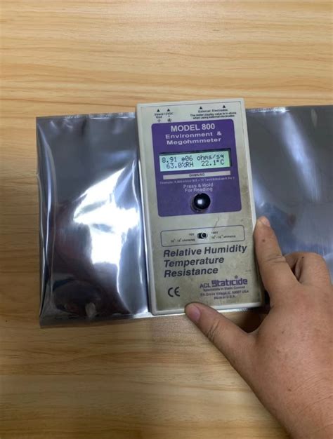 Esd Shielding Bags Flat Waterproof Zip Top Static Shielding Bag Esd