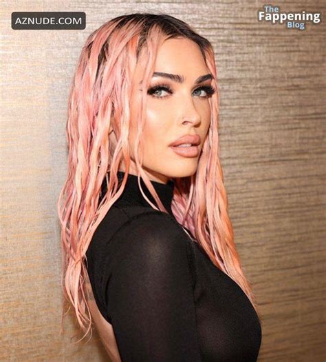 Megan Fox Stuns In Sexy See Through Dress At Hollywood Party Aznude