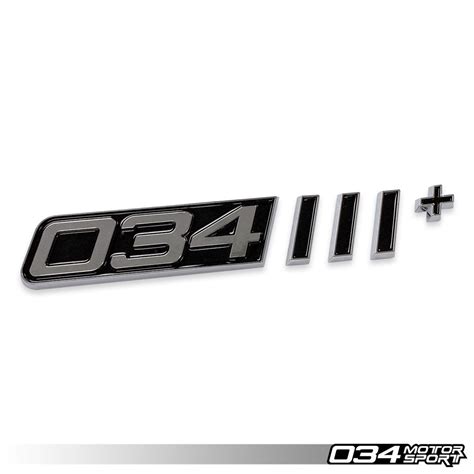 034 Motorsport Uk Dynamic Badge 034motorsport