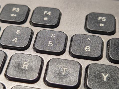 Close Up Of A Computer Keyboard Highlighting Keys 4 5 And 6 Perfect For Tech Related