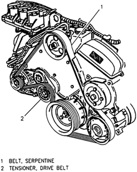 2015 Chevy Impala Serpentine Belt Diagram