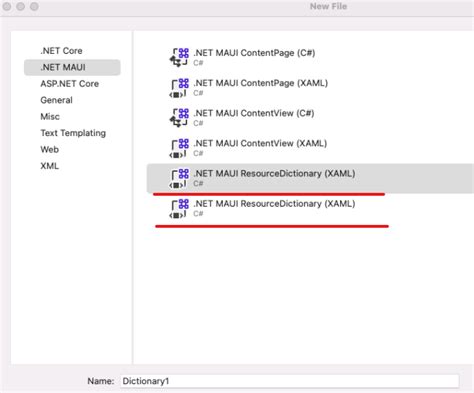 The Resourcedictionary Has Duplicate Template Options · Issue 10202 · Dotnetmaui · Github